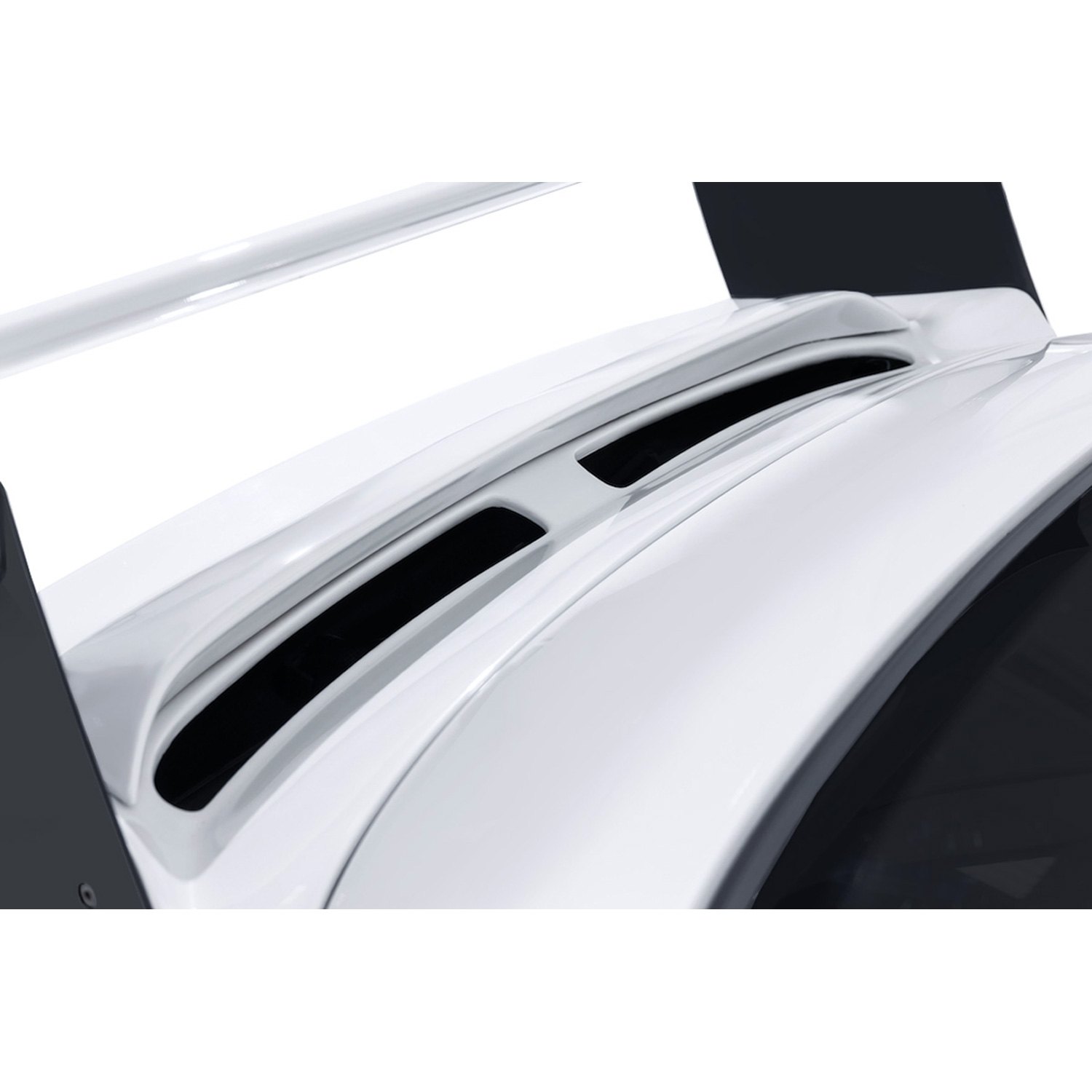 Duraflex® 120343 - GT3 Cup Car OEM Look Style Fiberglass Air Intake Scoop for Trunk (Unpainted)