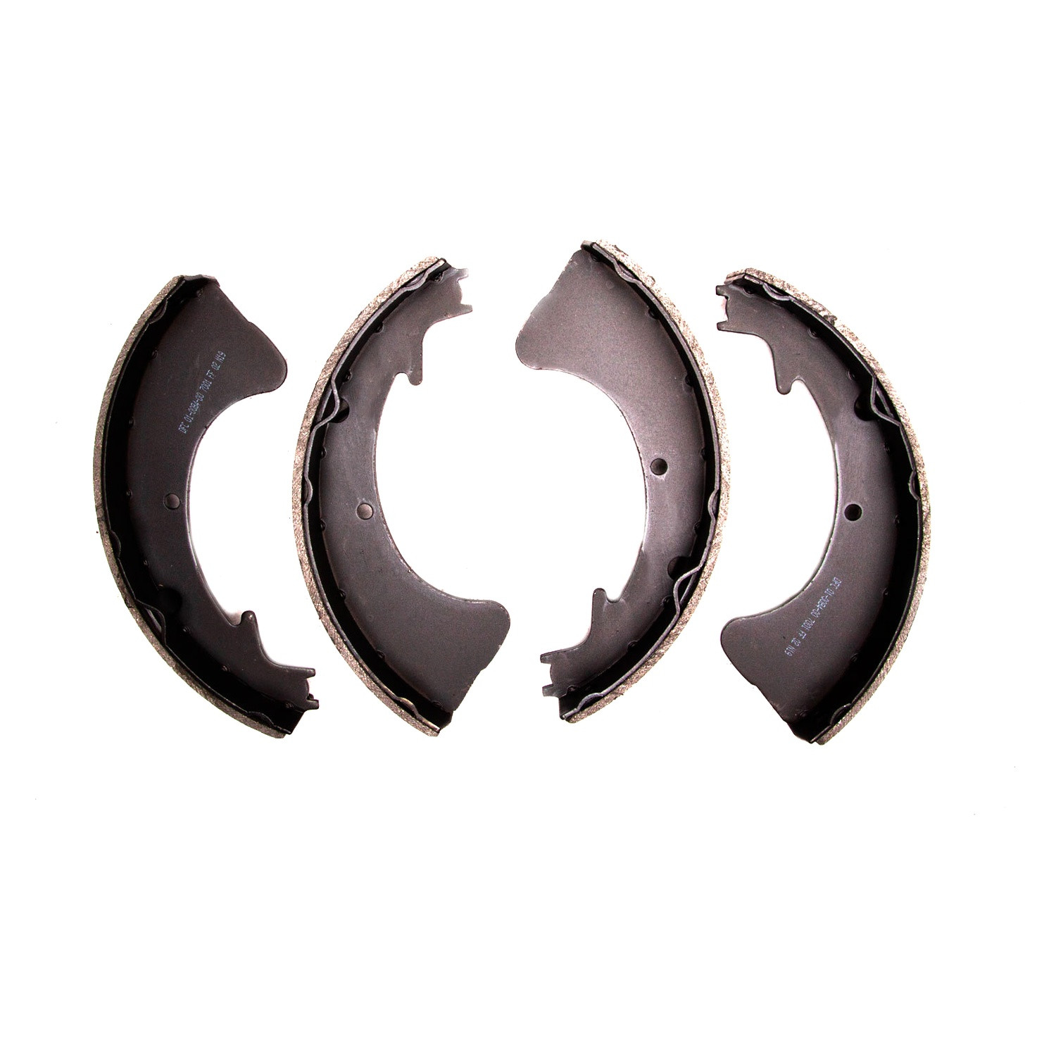 Dynamic Friction Company® 1901-0084-00 - True-Arc Rear Drum Brake Shoes