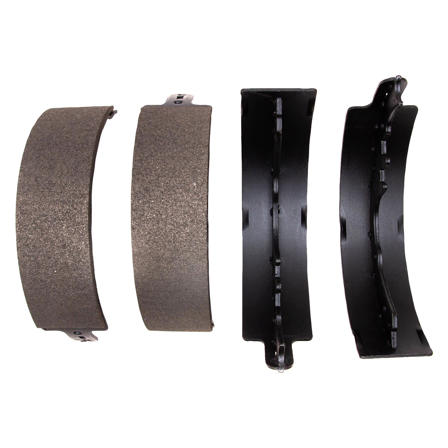 Dynamic Friction Company® 1901-0180-00 - True-Arc Front Drum Brake Shoes