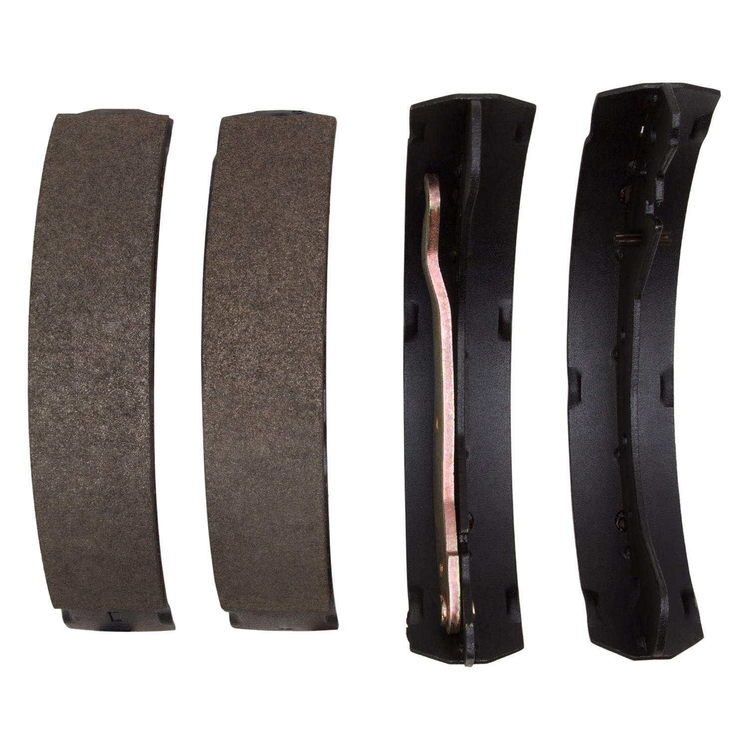 Dynamic Friction Company® 1901-0751-10 - True-Arc Rear Drum Brake Shoes