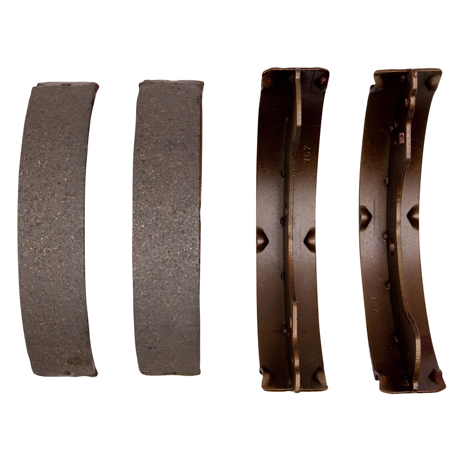 Dynamic Friction Company® 1901-0762-00 - True-Arc Rear Drum Brake Shoes
