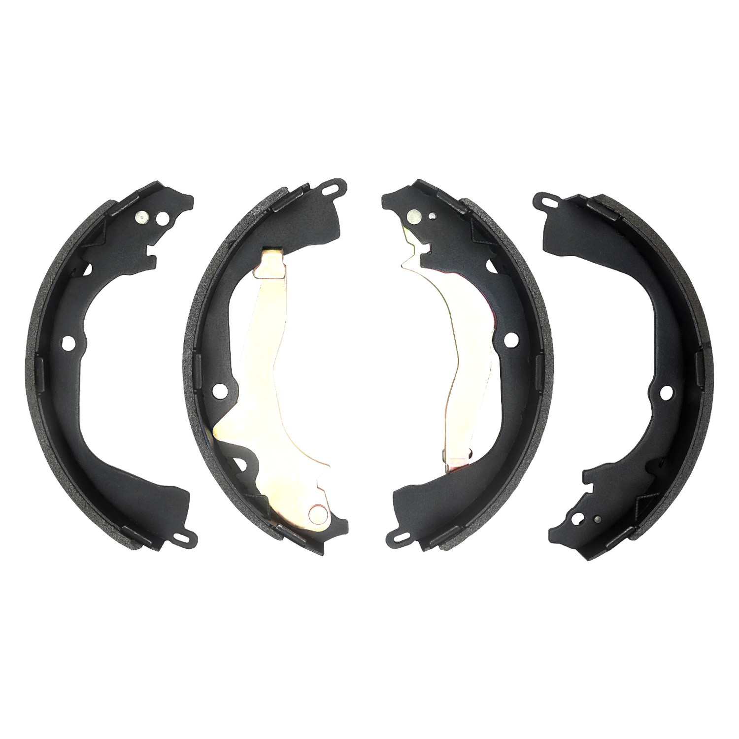 Dynamic Friction Company® 1901-0996-00 - True-Arc Rear Drum Brake Shoes