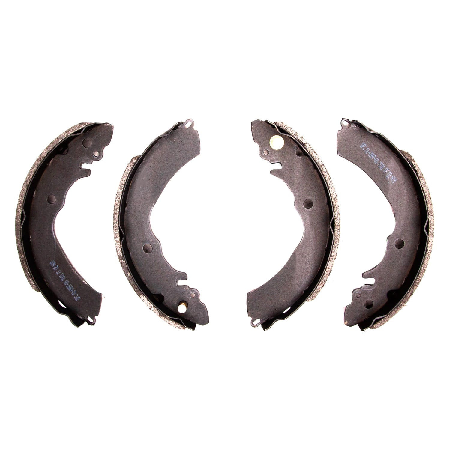 Dynamic Friction Company® 1901-0997-00 - True-Arc Rear Drum Brake Shoes