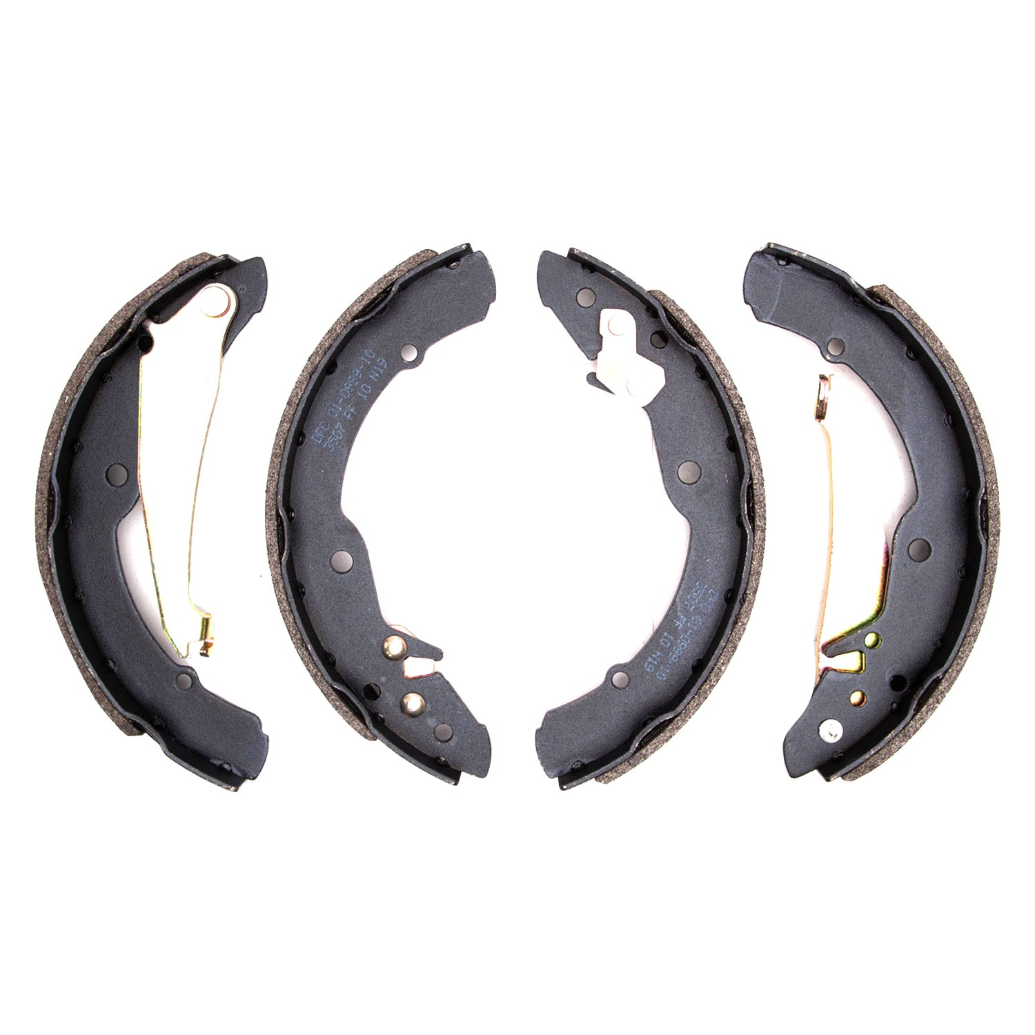 Dynamic Friction Company® 1901-0999-10 - True-Arc Rear Drum Brake Shoes