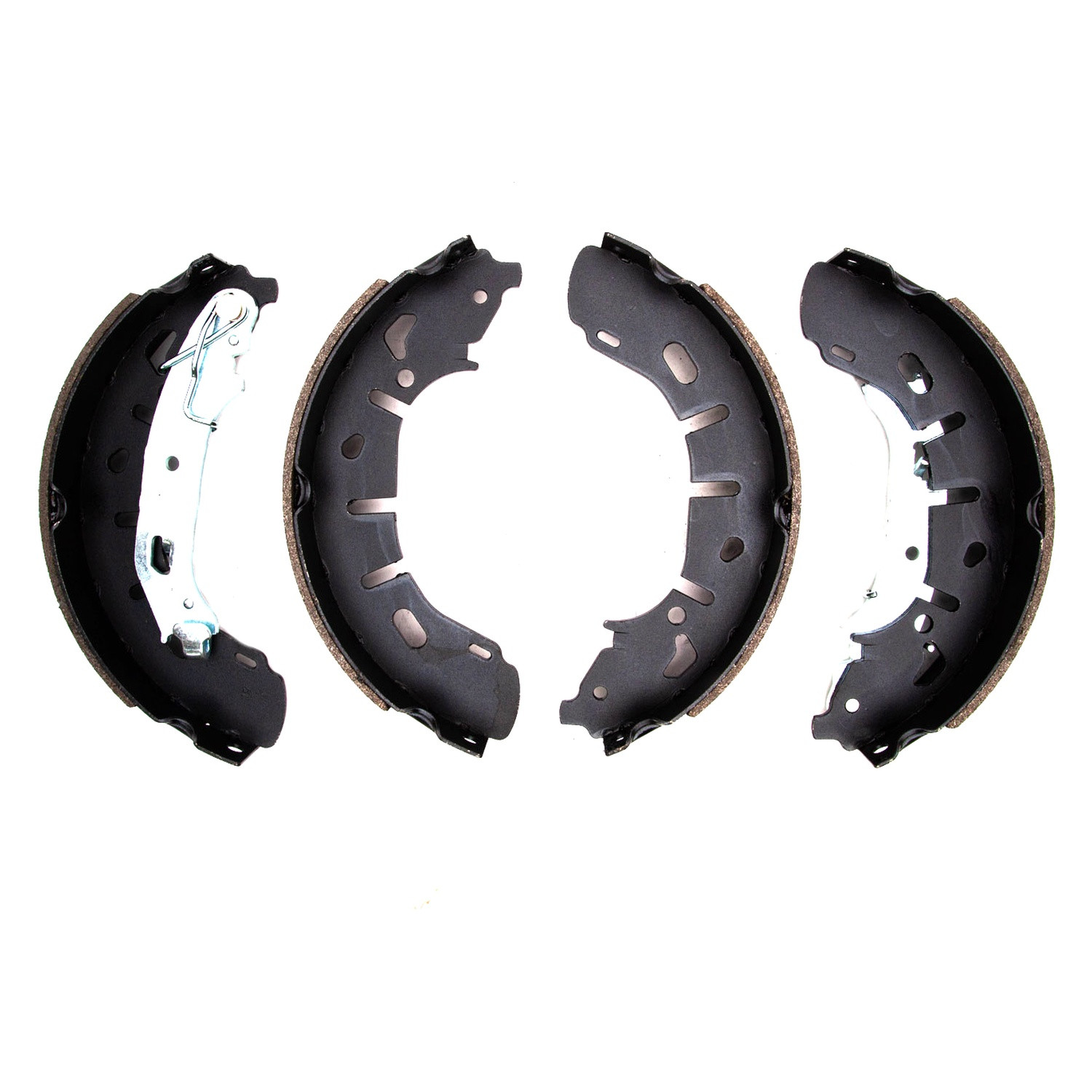 Dynamic Friction Company® 1901-1080-10 - True-Arc Rear Drum Brake Shoes