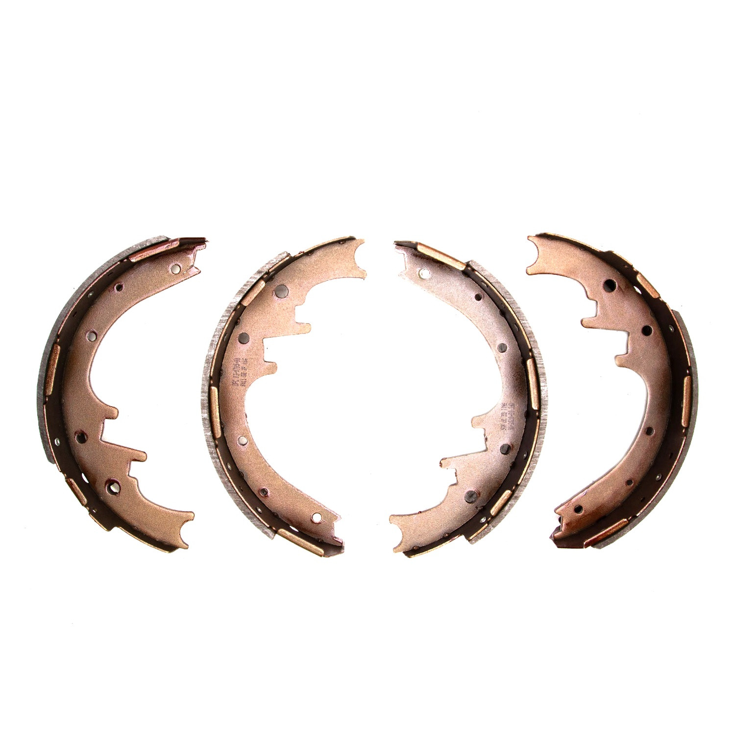 Dynamic Friction Company® 1903-0705-00 - True-Arc Rear Drum Brake Shoes