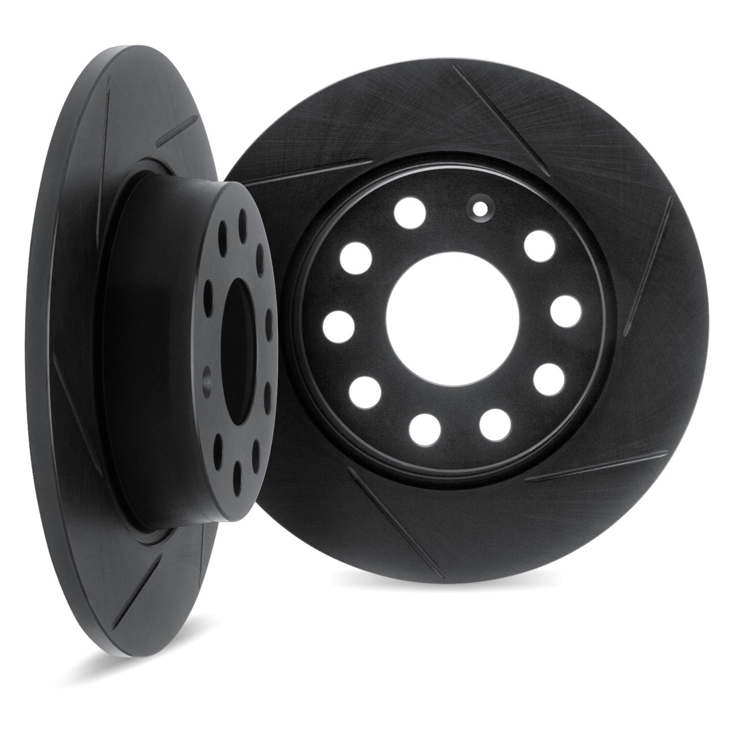 Dynamic Friction Company® 3002-31111 - Premium Slotted Rear Brake Rotors