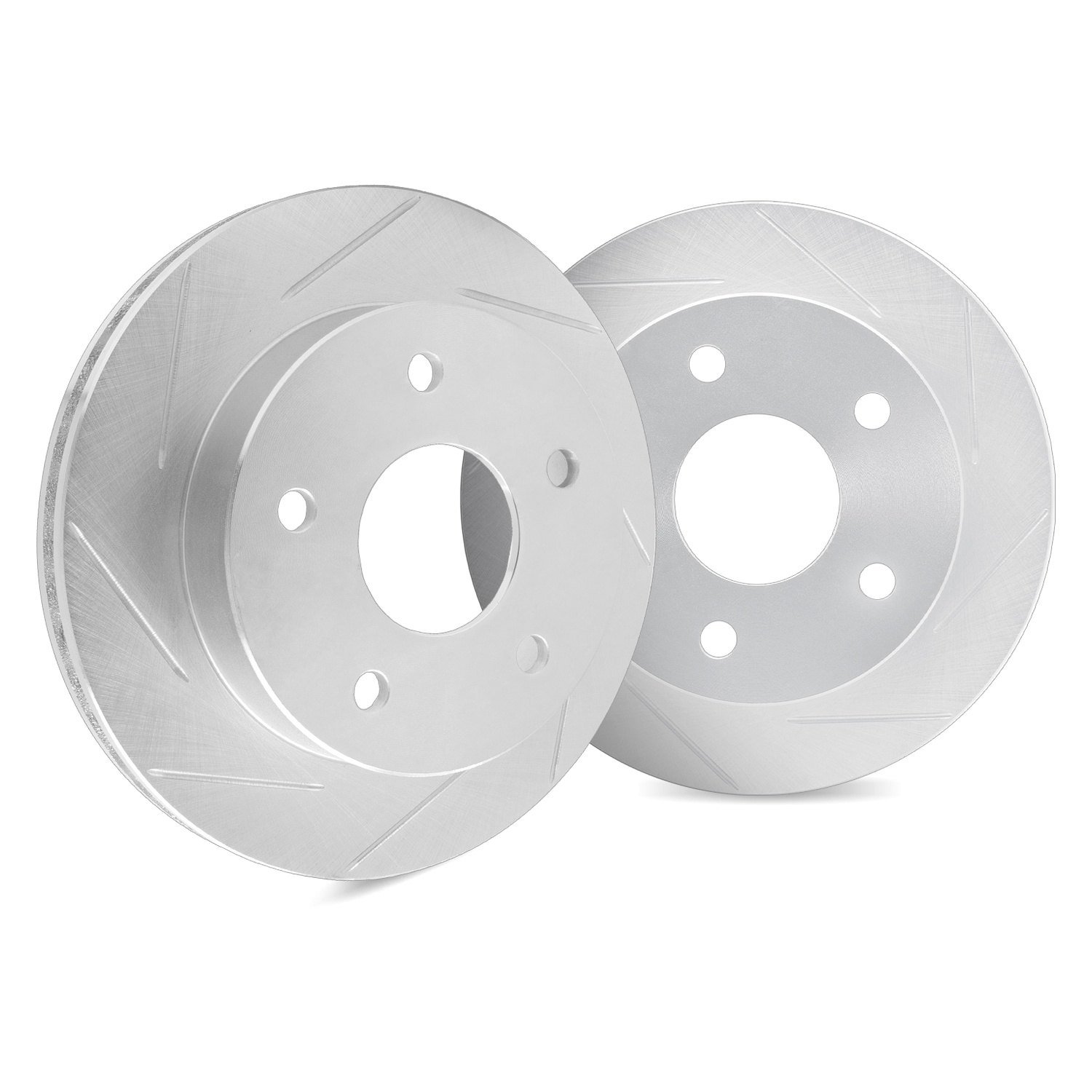 Dynamic Friction Company® 5002-03017 - Premium Slotted Front Brake Rotors