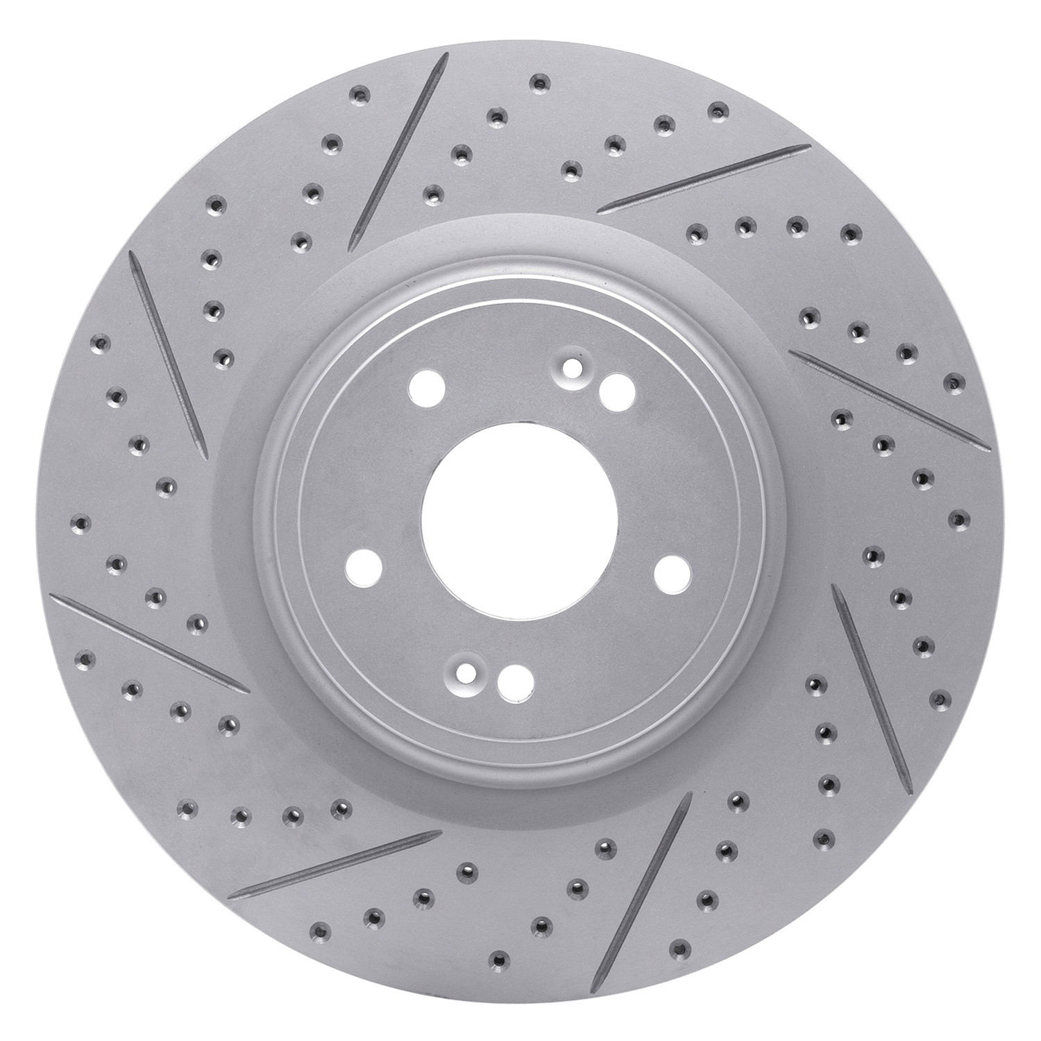 Dynamic Friction Company® 830-21038R - Drilled and Slotted Front ...