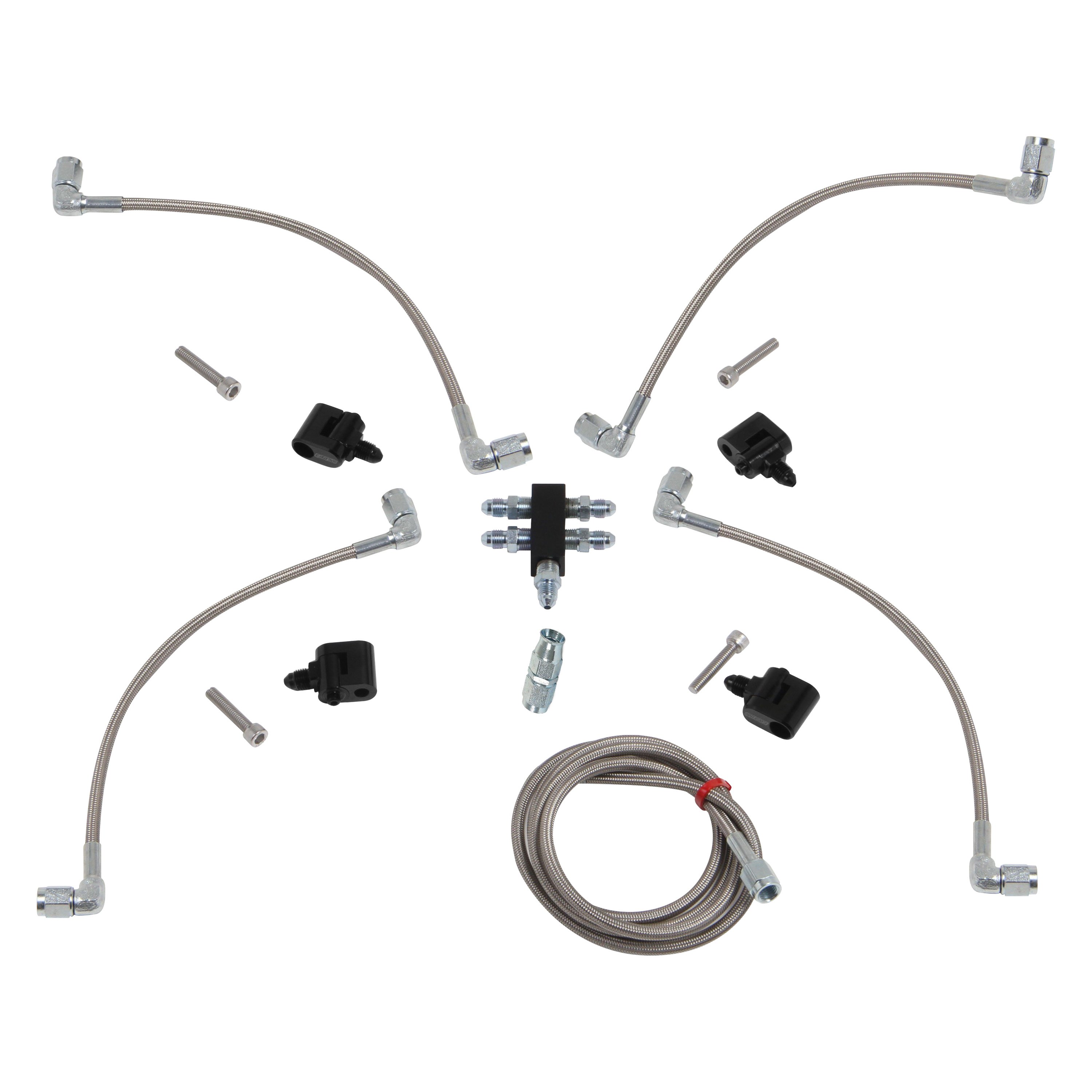 Earl's Performance Plumbing® LS0015ERL - LS Steam Tube Kit 4-Corner