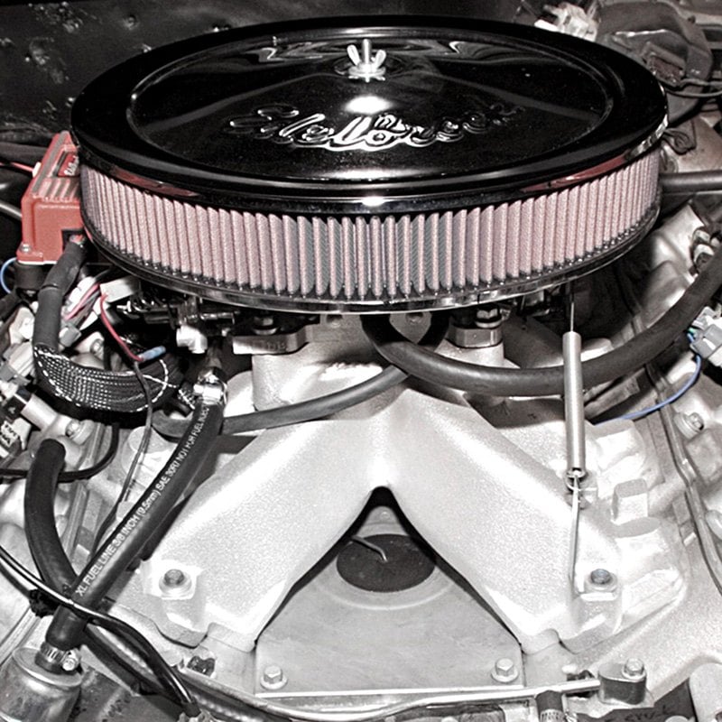 Edelbrock® 2908 - Victor Jr.® High-Rise Carbureted Single Plane Intake ...