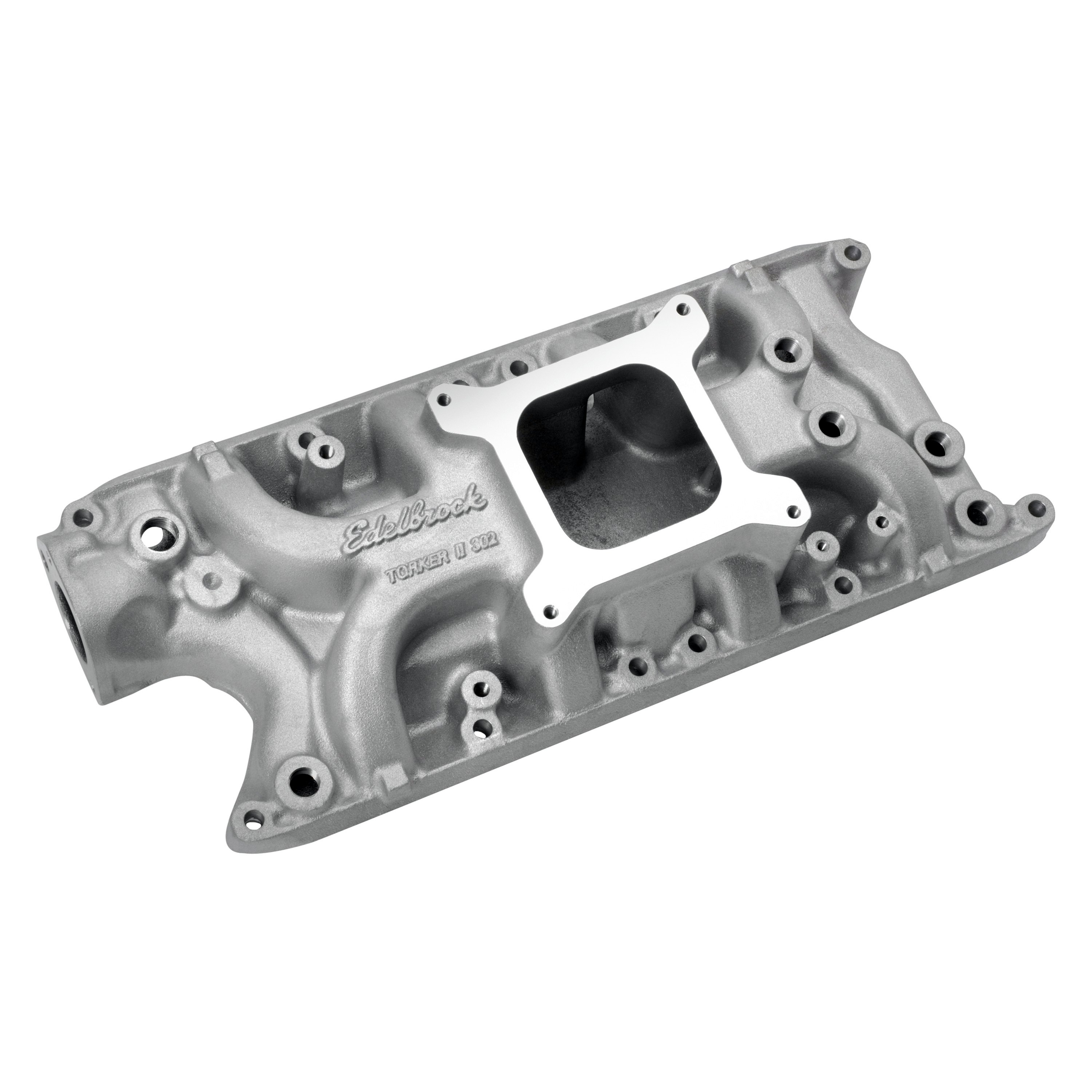 Edelbrock® 5021 - Torker II Satin Single Plane Intake Manifold Edelbrock® 5021 - Torker II Satin Single Plane Intake Manifold