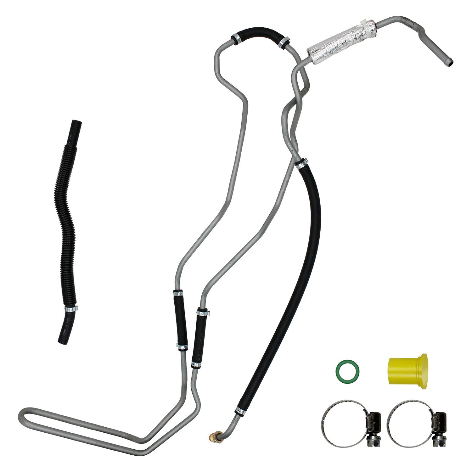 Edelmann® 92716 - Power Steering Return Line Hose Assembly - From Gear