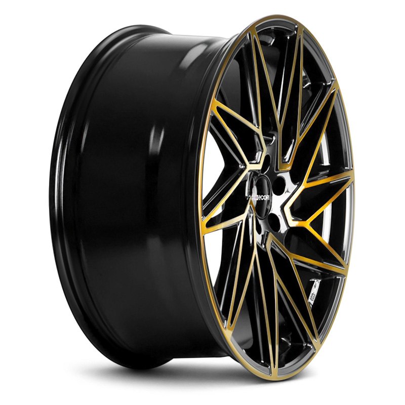 ENCORE ALLOYS® ENC100 Wheels - Gloss Black with Machined Bronze Face ...