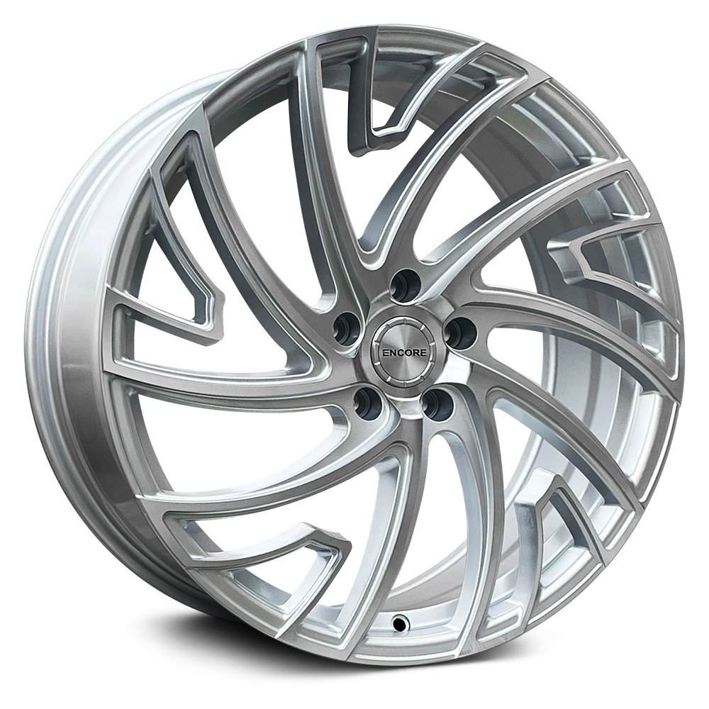 ENCORE ALLOYS® ENC103 Wheels - Silver with Machined Face Rims