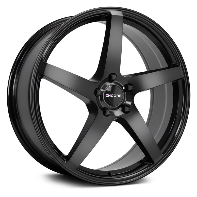 ENCORE ALLOYS® ENC148 Wheels - Gloss Black with Smoked Face Rims
