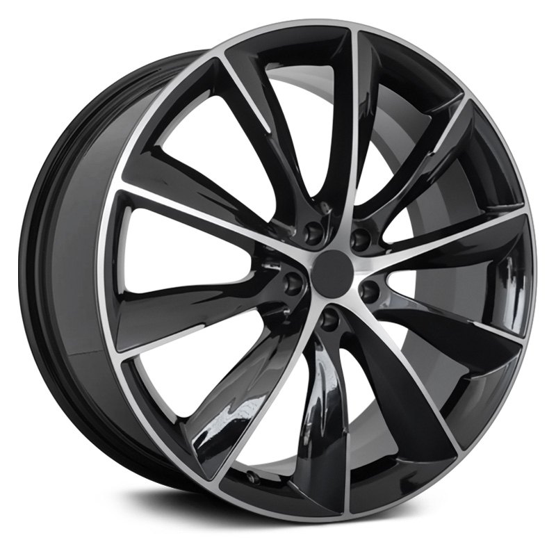 ENCORE ALLOYS® ENC18 Wheels - Gloss Black with Machined Face Rims