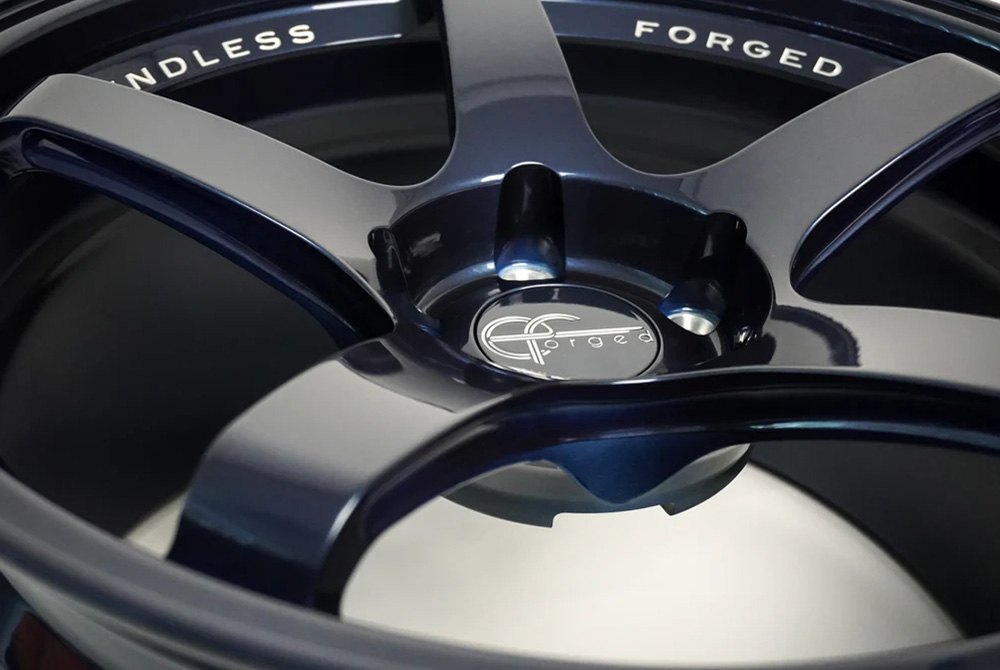 ENDLESS FORGED® F01 Wheels - Apex Blue Rims