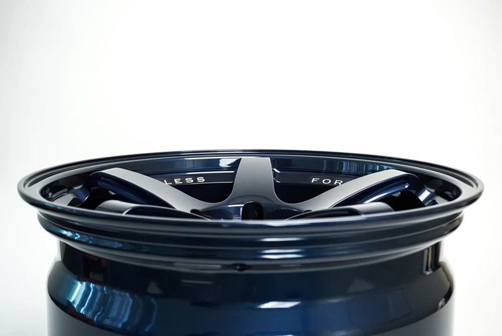 ENDLESS FORGED® F01 Wheels - Apex Blue Rims - F01-89512-38-APB