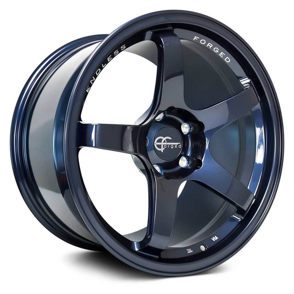 ENDLESS FORGED® F01 Wheels - Apex Blue Rims - F01-89512-38-APB