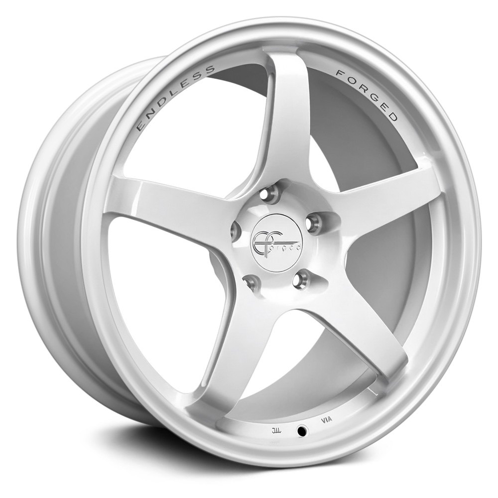 ENDLESS FORGED® F01 Wheels - Gloss White Rims