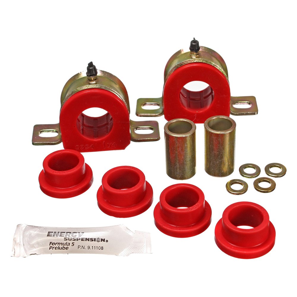 Energy Suspension® 3.5180R - Front Greasable Sway Bar Bushing Set