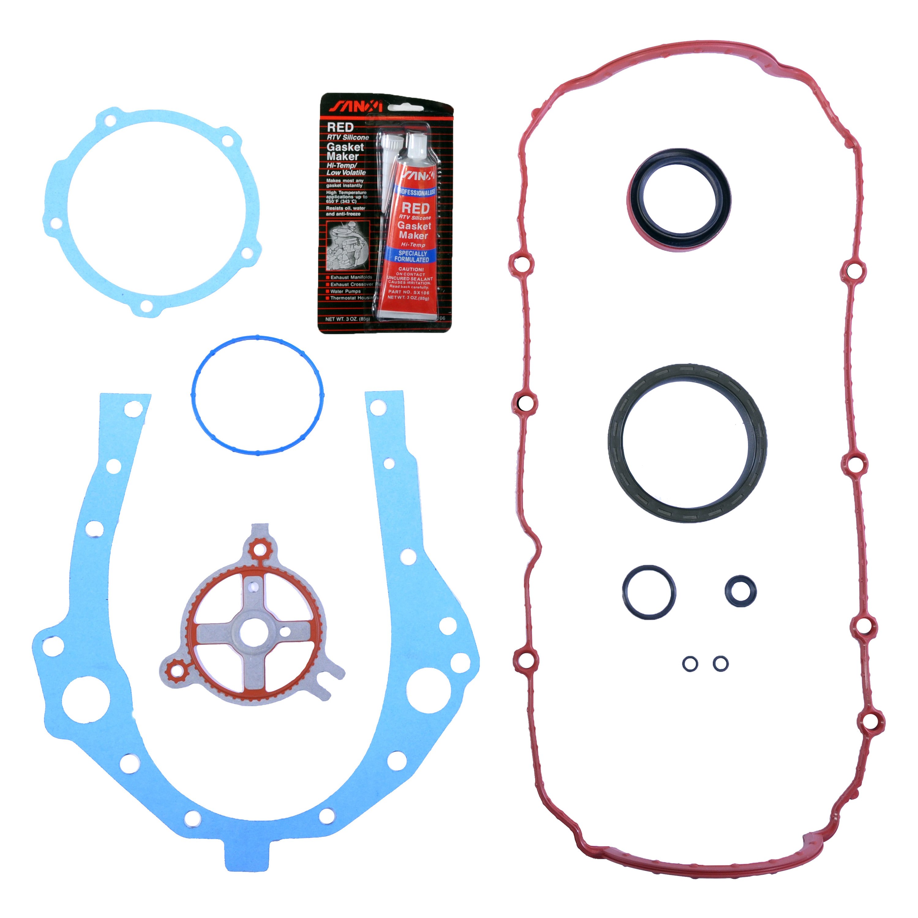 Enginetech® C214CS-A - Engine Lower Gasket Set