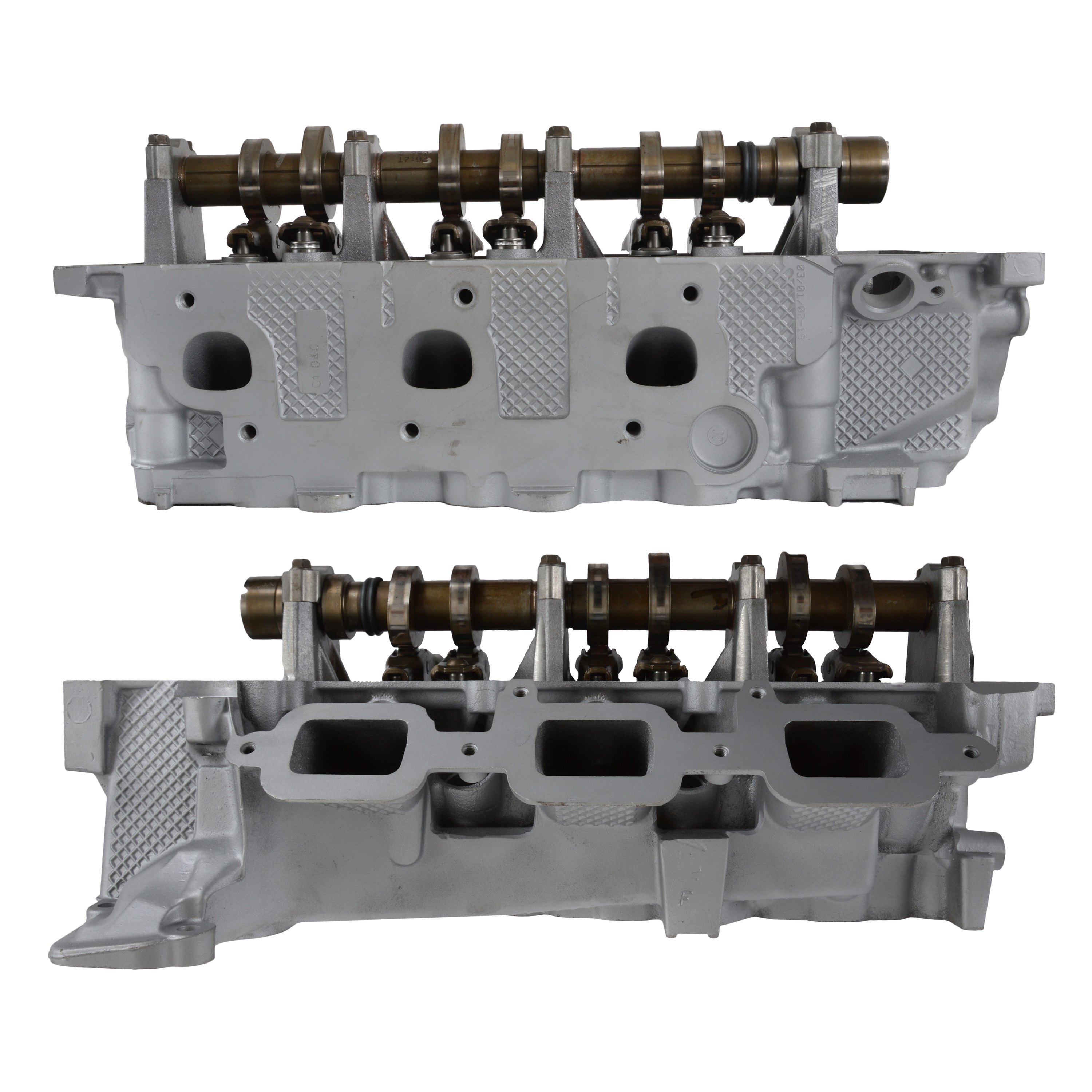 Enginetech® CH1000R - Passenger Side Remanufactured Complete Cylinder Head