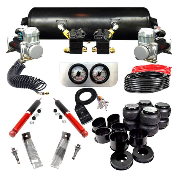 EZ Air Ride® EL-64-Chevelle - Elite™ Front and Rear Air Suspension Kit