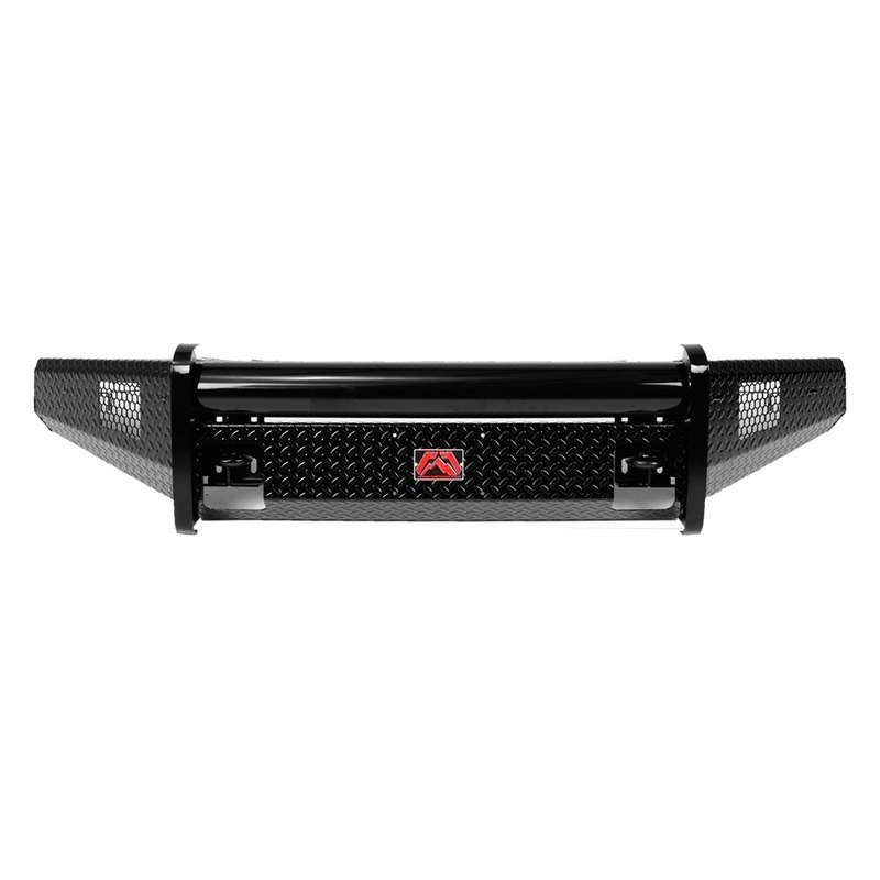Fab Fours® - Black Steel Full Width Front HD Bumper