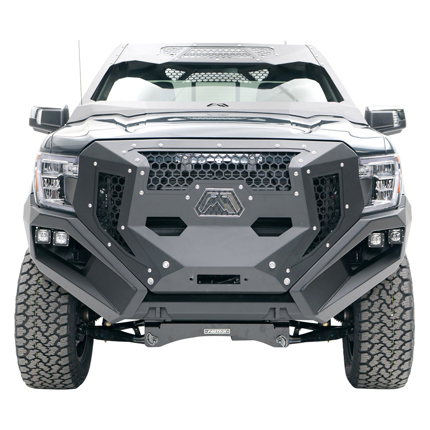 Fab Fours® - GMC Sierra 1500 2020 Grumper Full Width Front Winch HD Bumper