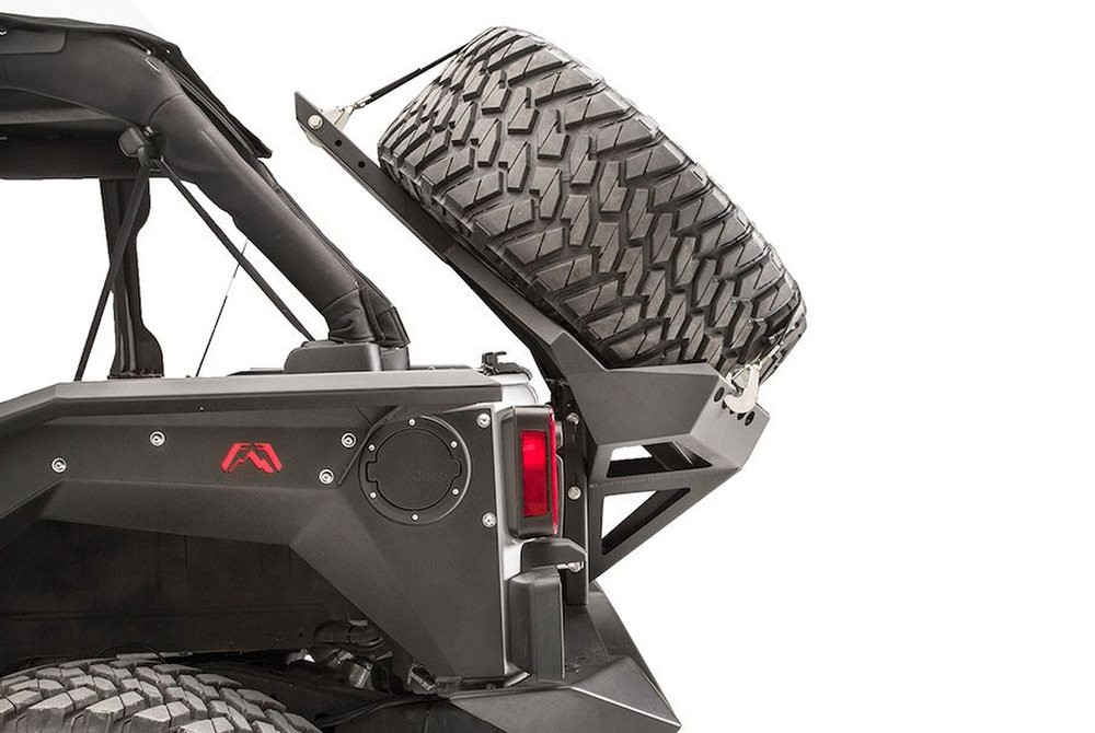Fab Fours® M4050-1 - Black 3rd Brake Light Mount