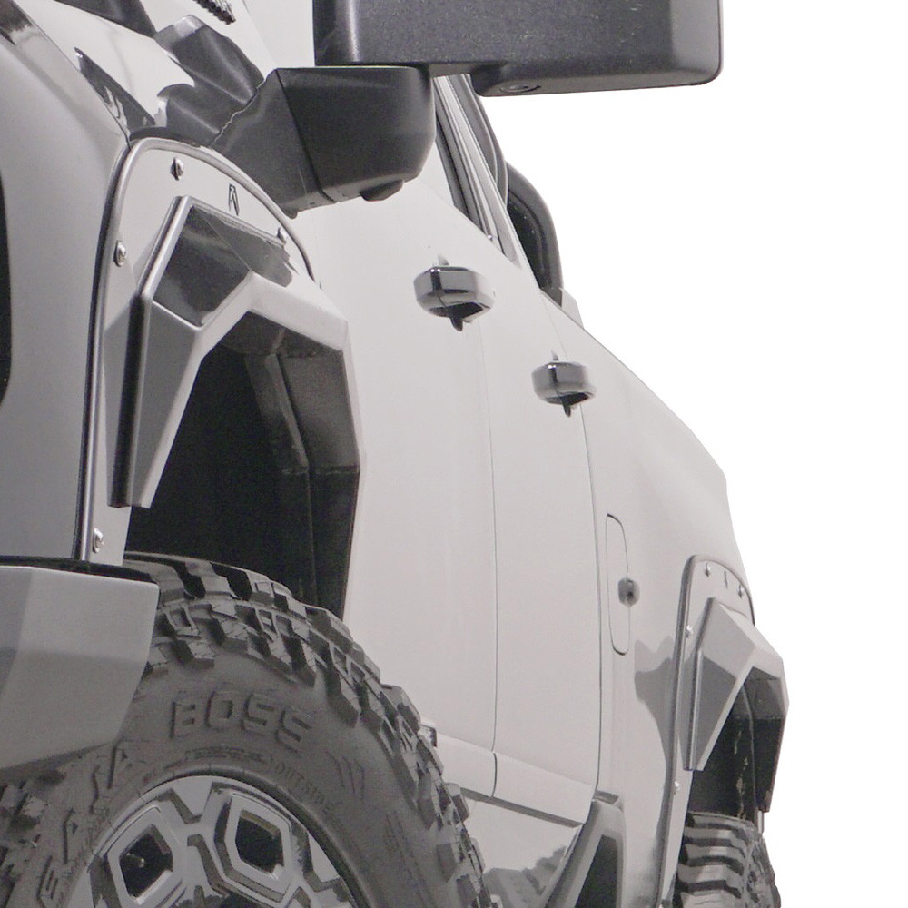 Fab Fours® TF6110-B - Open Fender Flares