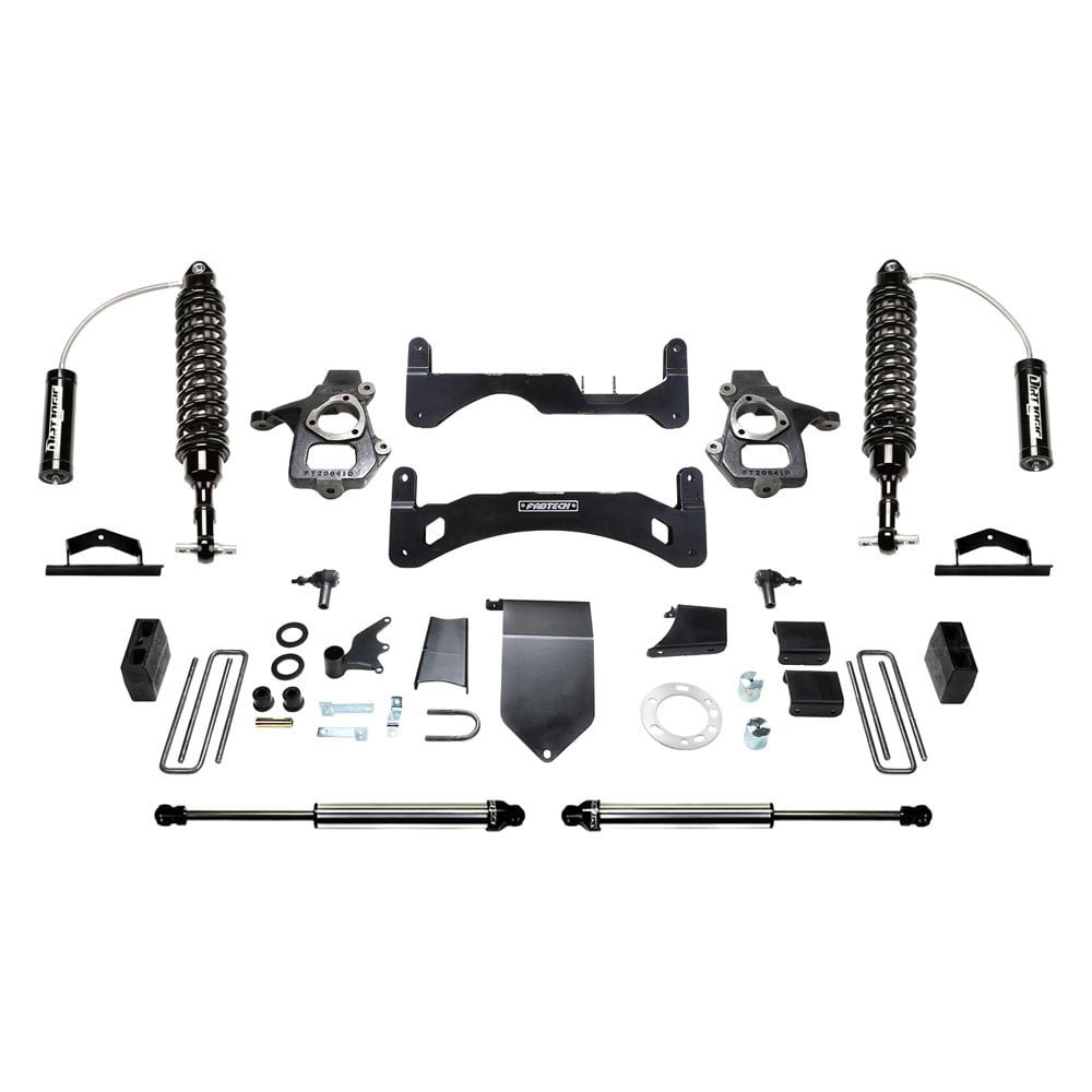 Fabtech® K1113DL - 6" x 5" Performance Gen II Front and Rear Suspension ...