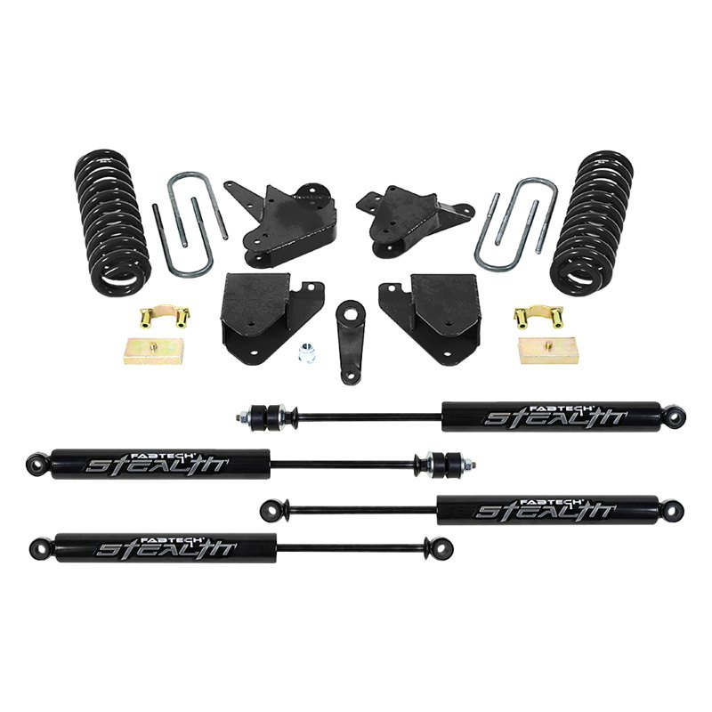 Fabtech® K2062M - 6" x 6" Basic Front and Rear Suspension Lift Kit