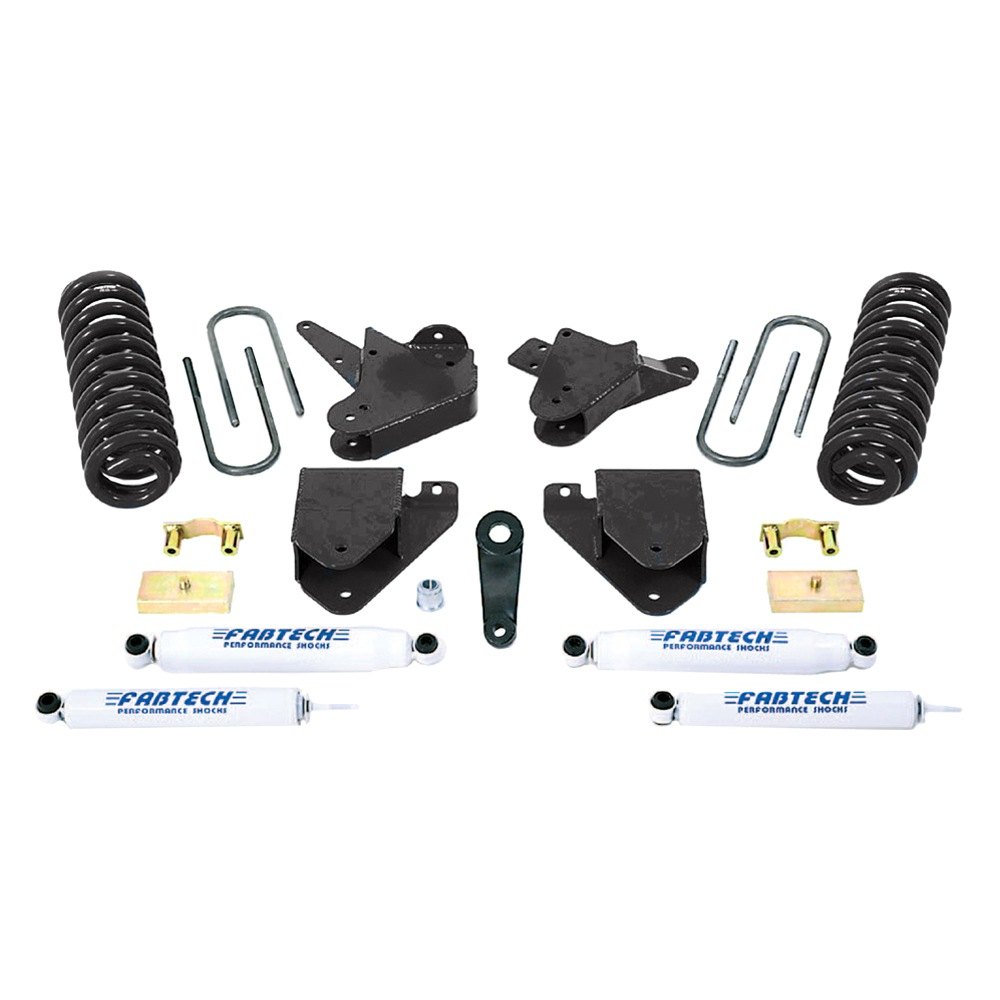 Fabtech® K2100 - 6" x 3" Basic Front and Rear Suspension Lift Kit