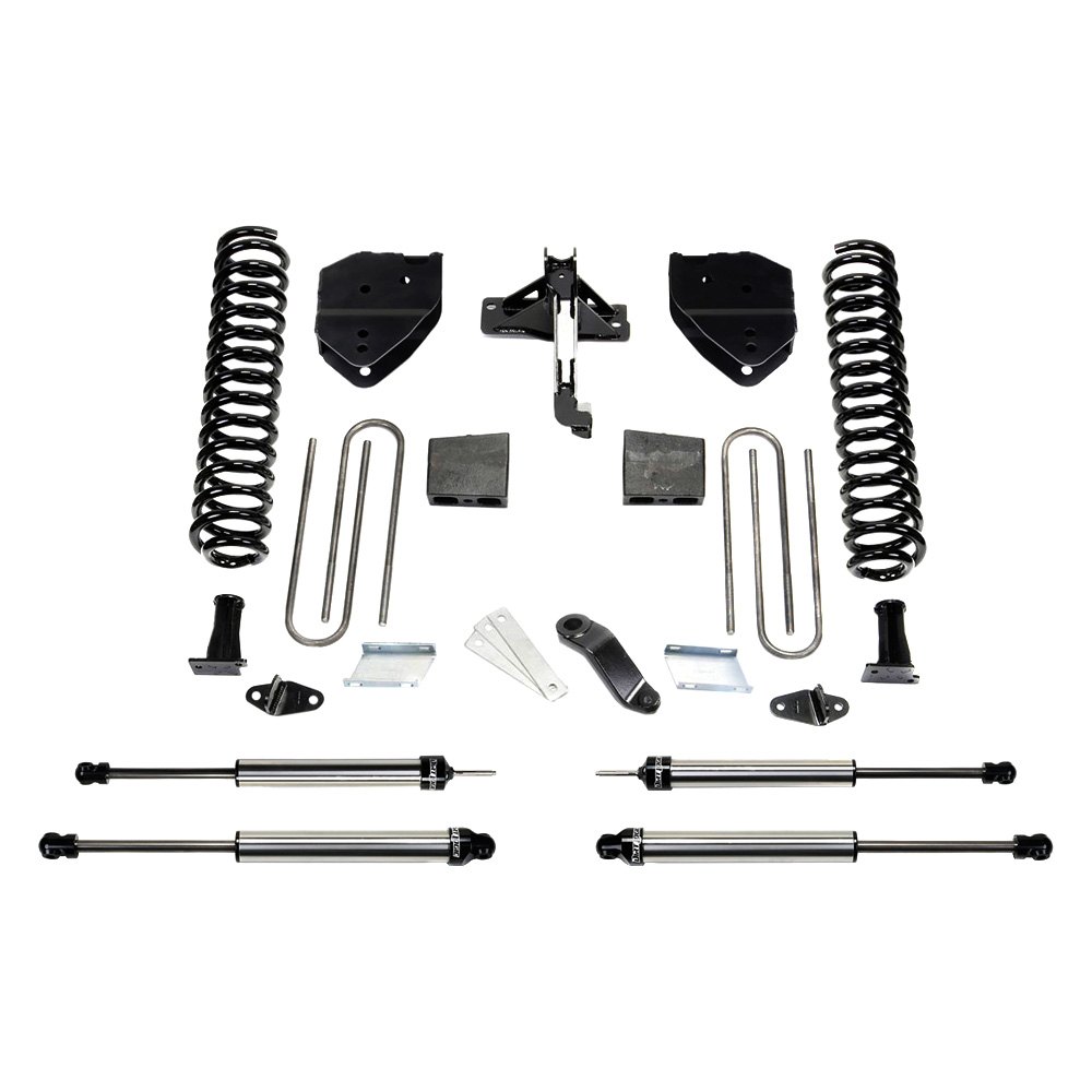 Fabtech® K2255DL - 6" x 6" Basic Front and Rear Suspension Lift Kit