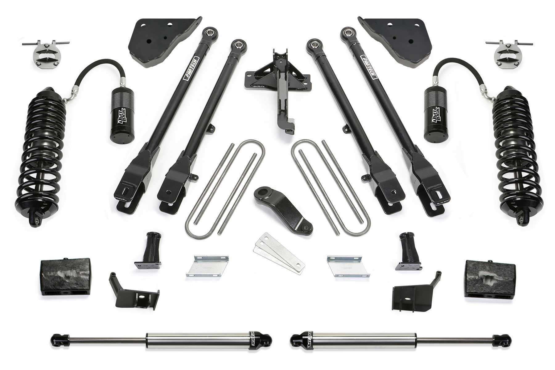 Fabtech® K2432DL - 6" 4 Link Suspension Lift Kit