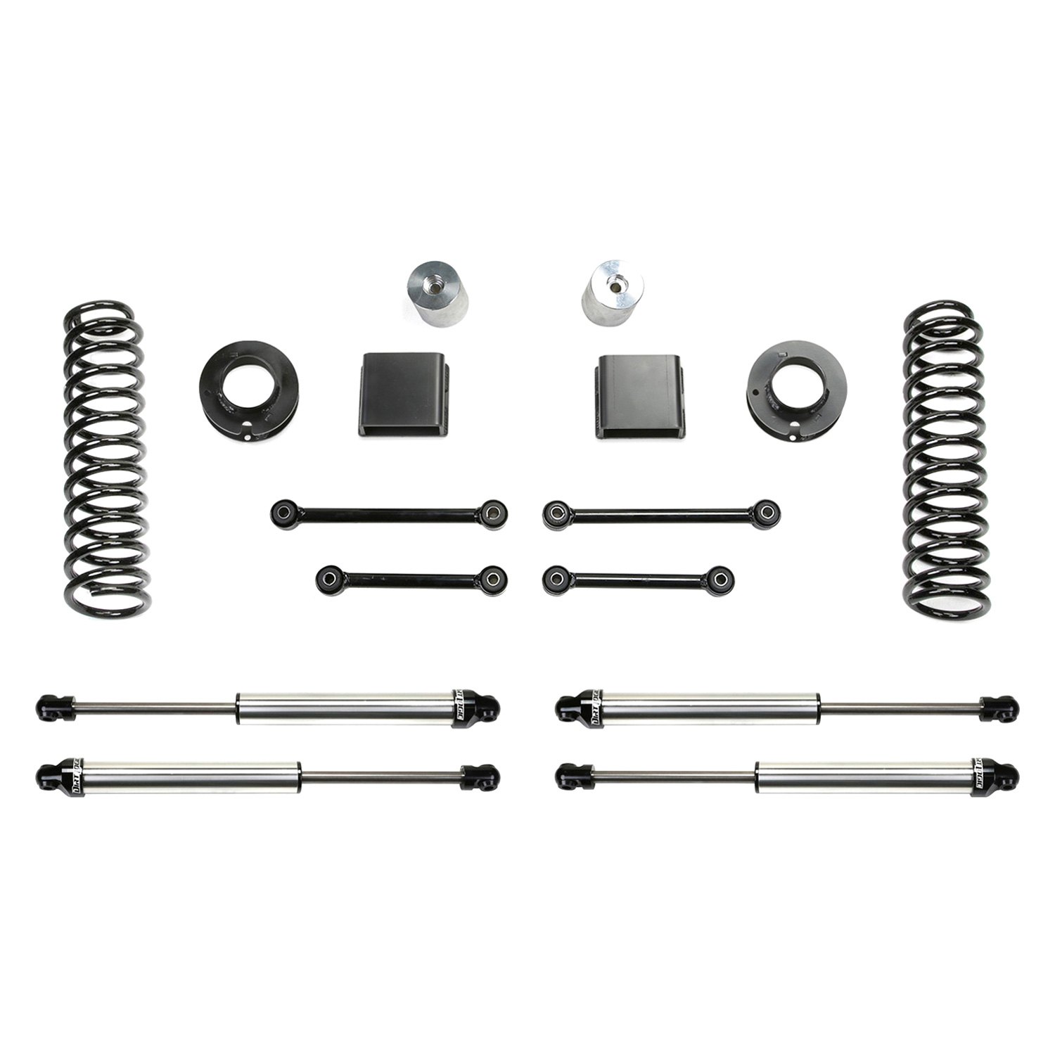 Fabtech® K4160DL - 3" Sport Front and Rear Suspension Lift Kit
