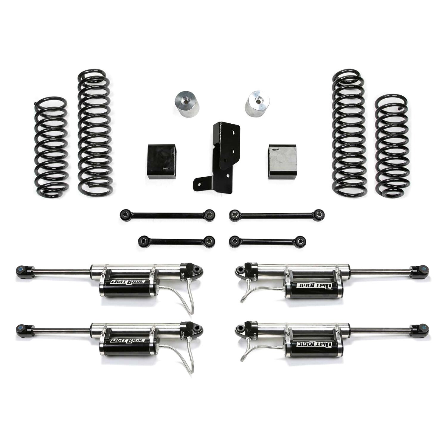 Fabtech® K4206DL - 3" Sport Front and Rear Suspension Lift Kit