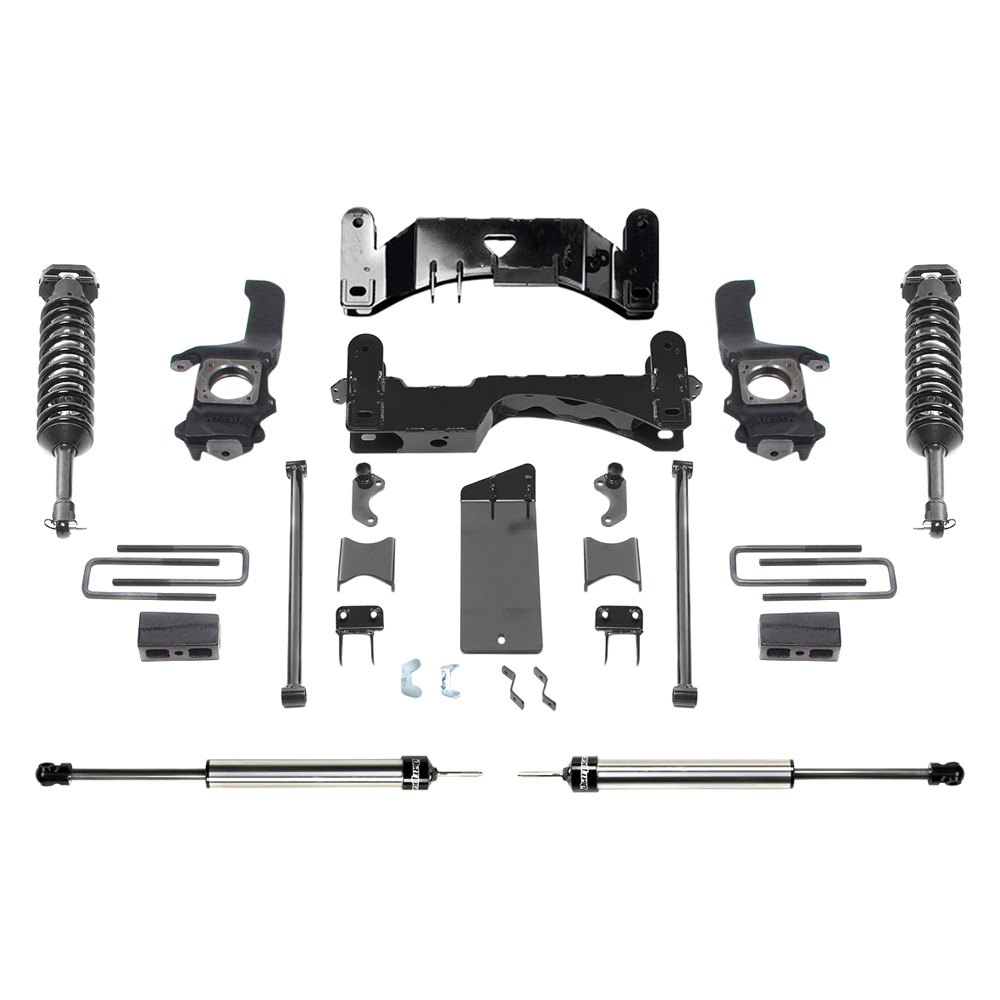 Fabtech® K7055DL - 6" x 3" Performance Front and Rear Suspension Lift Kit