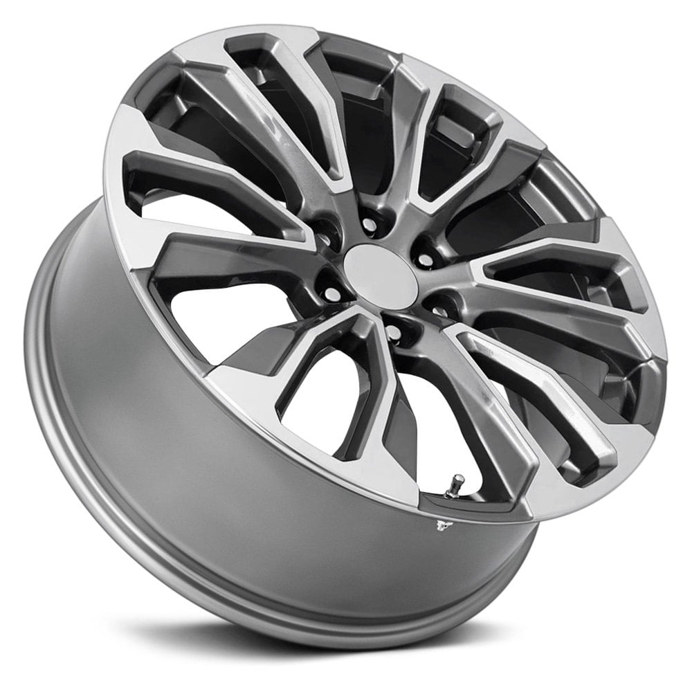 FACTORY REPRODUCTIONS REPLICAS® FR 203 Wheels - Gray with Machined Face ...