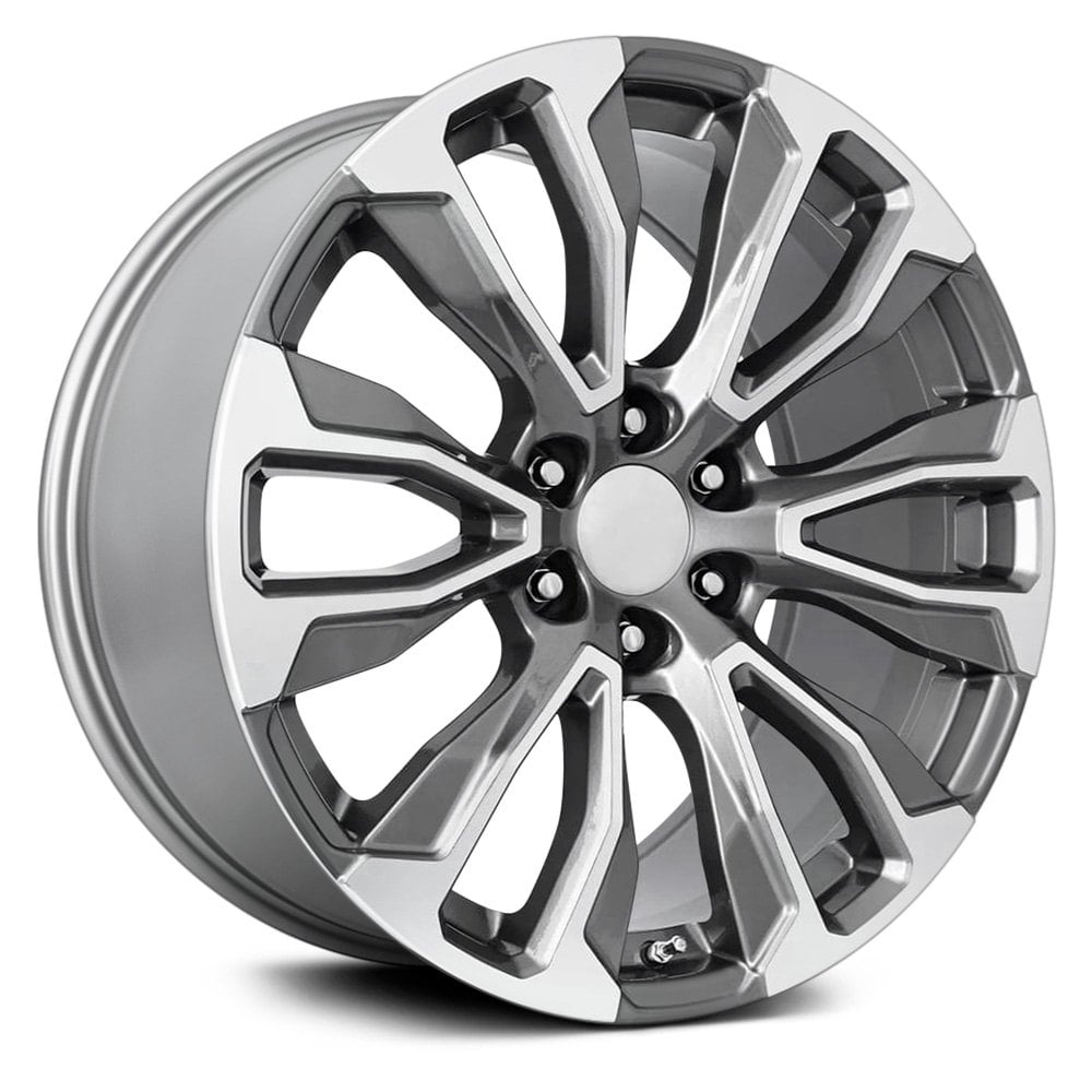 FACTORY REPRODUCTIONS REPLICAS® FR 203 Wheels - Gray with Machined Face ...