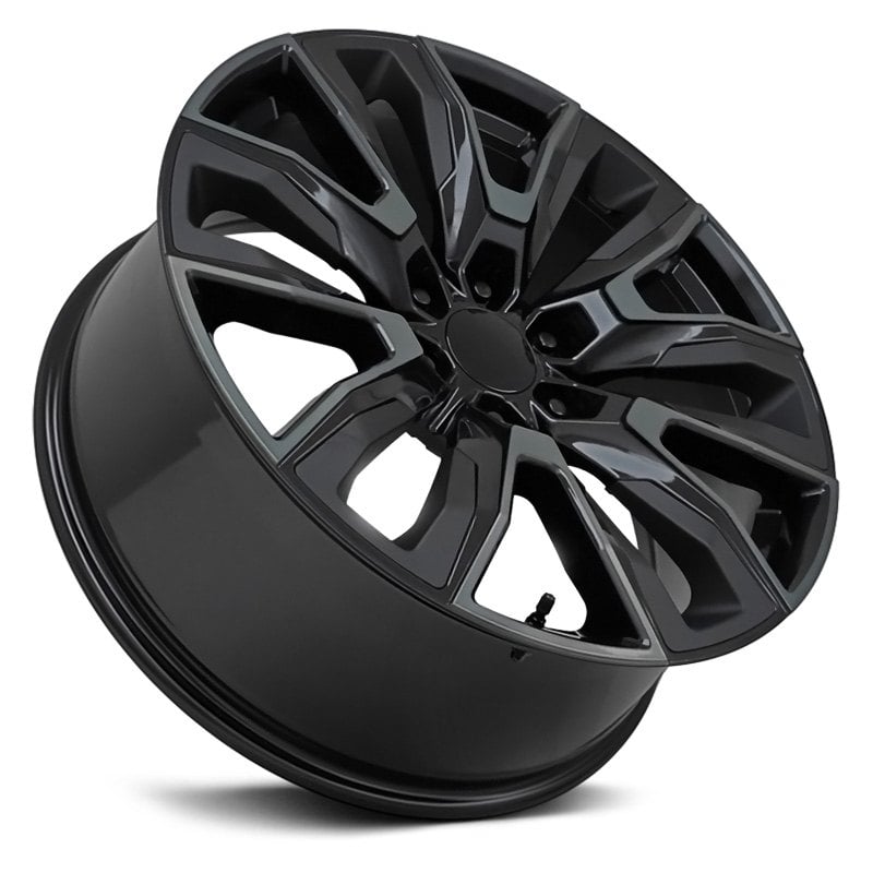 FACTORY REPRODUCTIONS REPLICAS® FR 207 Wheels - Gloss Black with ...
