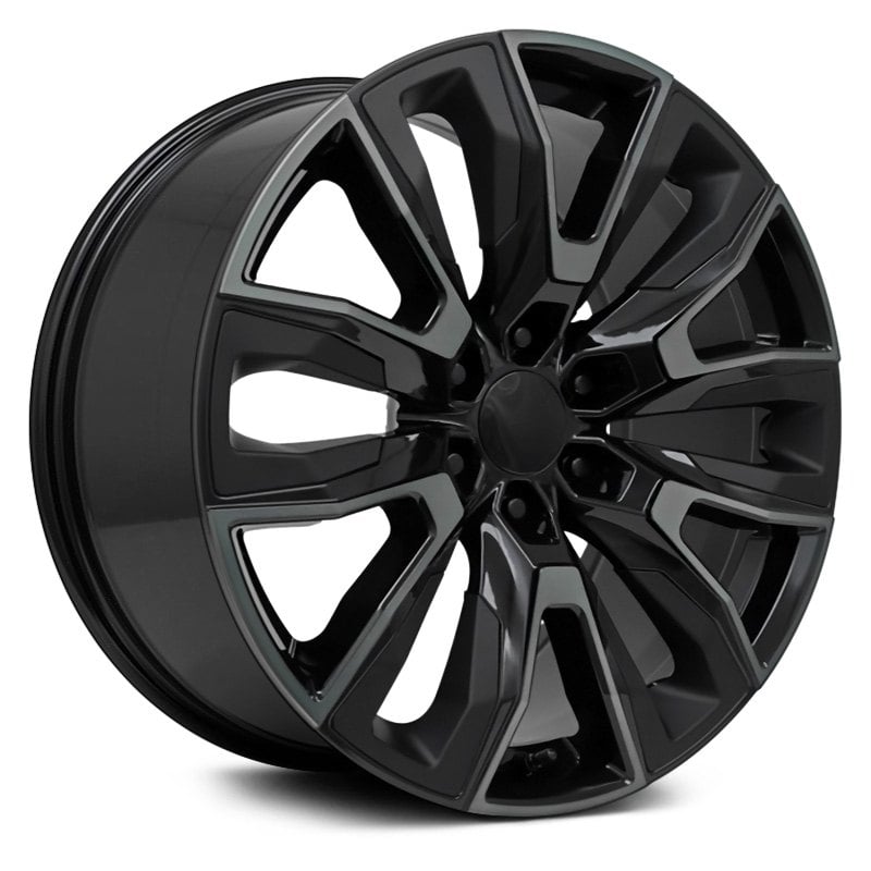 FACTORY REPRODUCTIONS REPLICAS® FR 207 Wheels - Gloss Black with ...