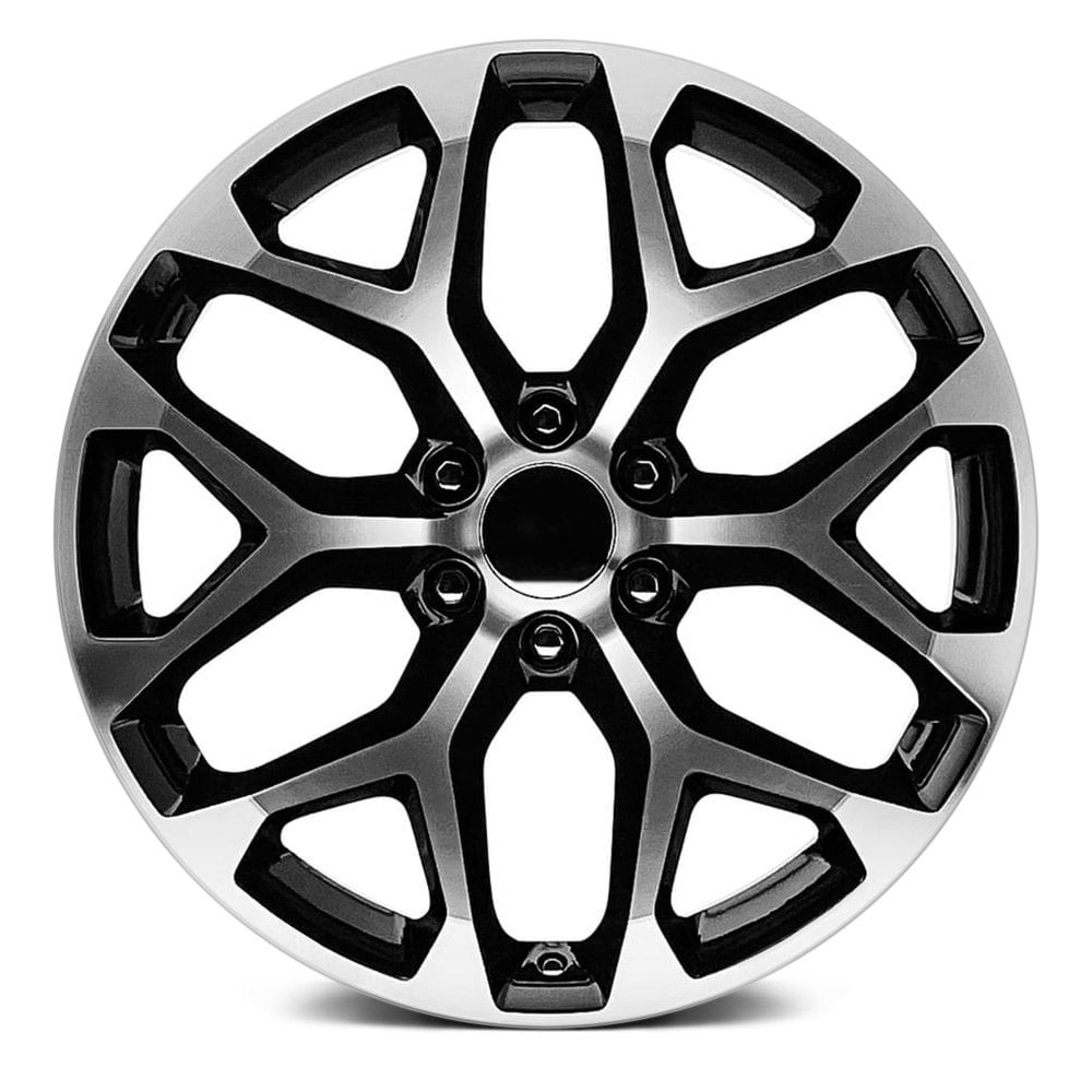 FACTORY REPRODUCTIONS REPLICAS® FR 59 Wheels - Black with Machined Face ...