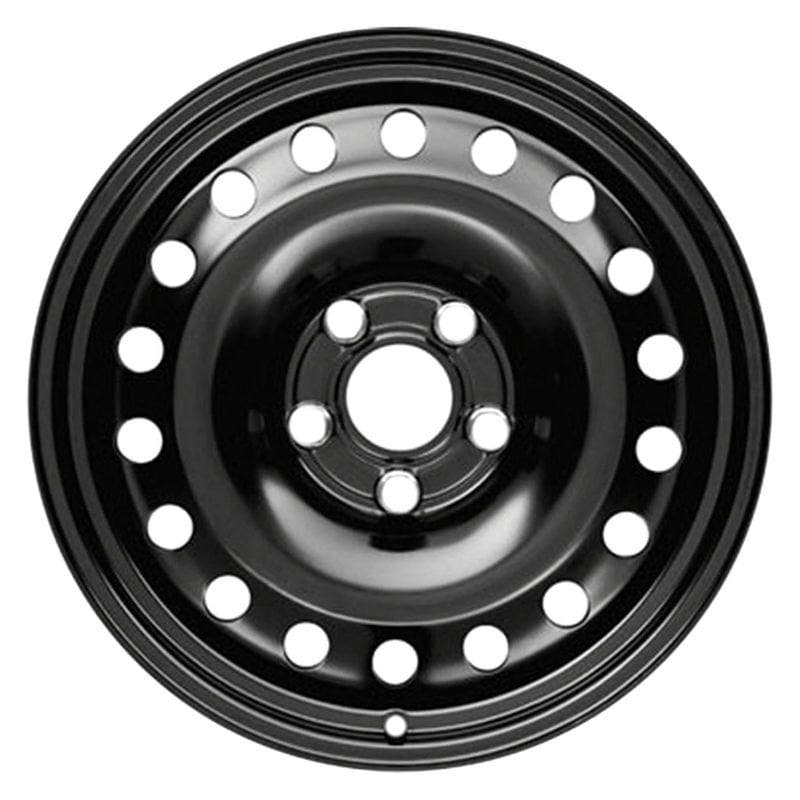 Factory Steel® STL02505U45 - 18-Hole Black 18x8 Steel Factory Wheel