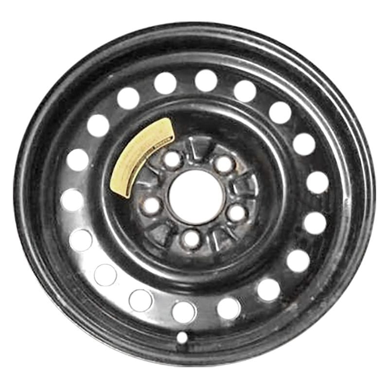 Factory Steel® STL03564U45 - 18-Hole Black 16x4.5 Steel Factory Wheel