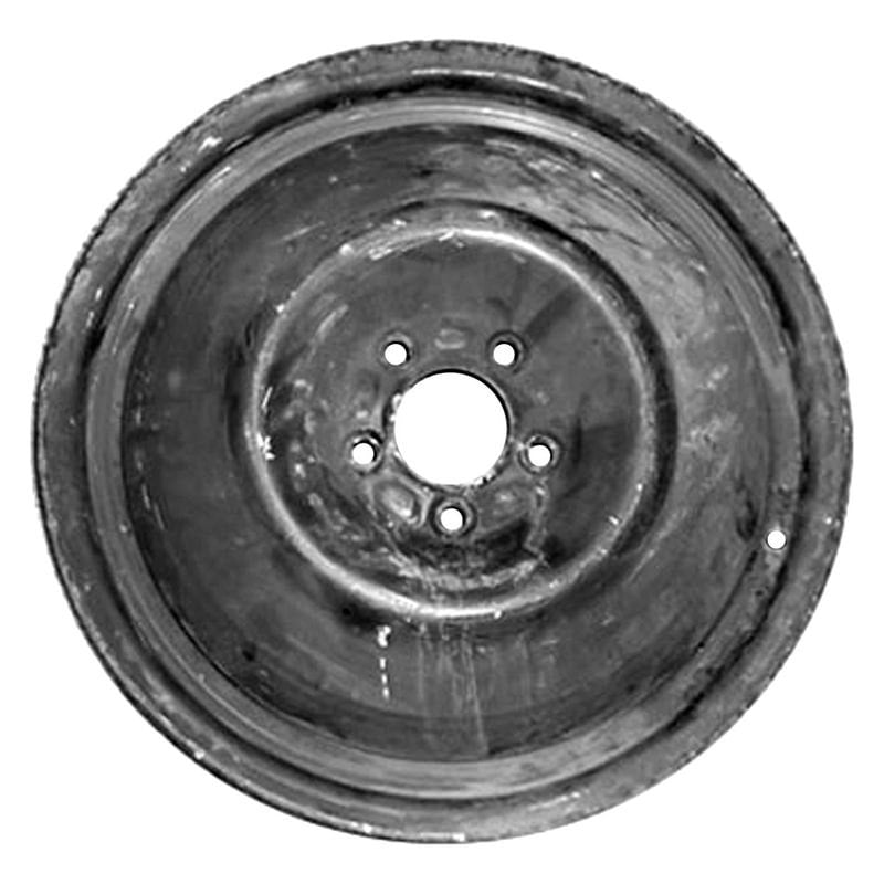 Factory Steel® STL03870U45 - Black 18x4 Steel Factory Wheel