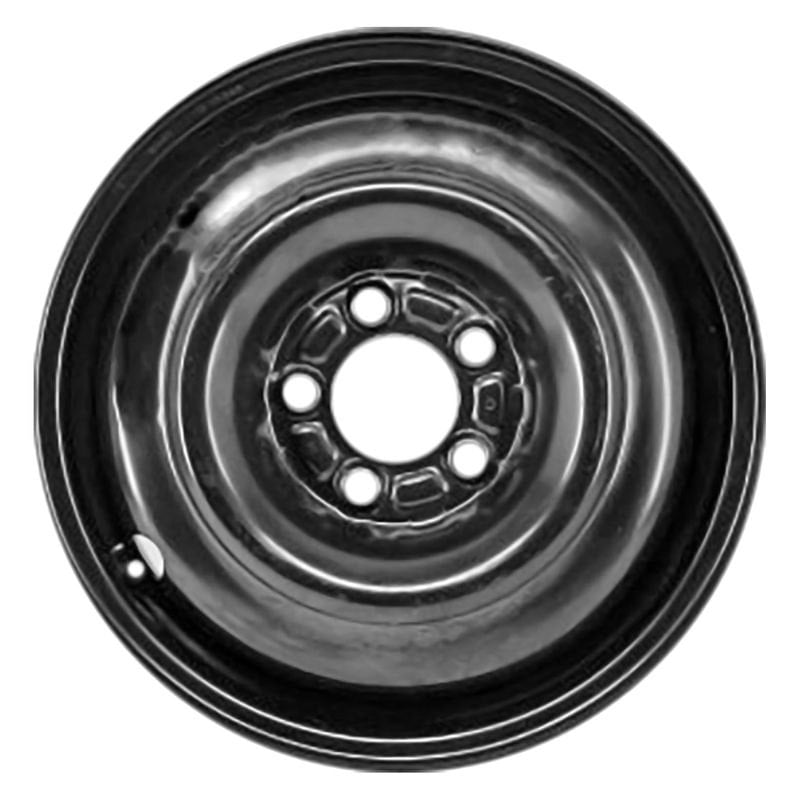 Factory Steel® STL63834U45 - Black 16x4 Steel Factory Wheel